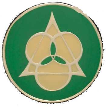 Trinity Pins with Triangle and Borromean Rings