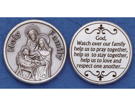 Catholic Saint Coins 50 Different Saints - Pewter