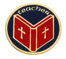 Cross and Crown Sunday School Attendance Pins & Bars