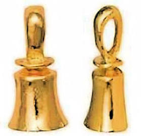 Celebrate the Season with Handbell Pins, Gold-Toned Pins for Carolers ...