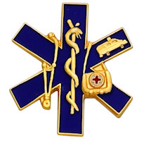 Medical Pins: Doctors, medicial nurses, paramedics and EMTs.