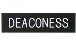 Deacon and Deaconess Badges, Necklaces, and Key Chains