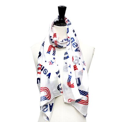 Patriotic scarf store