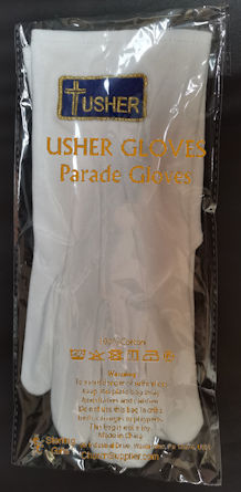Usher, Junior Usher & Ujier Santuary Gloves White