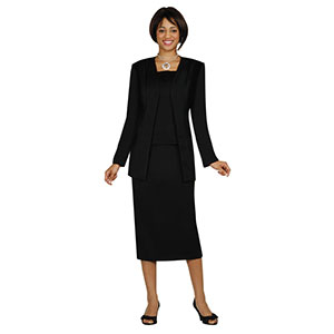 Women's Microfiber Usher Uniform in 4 Colors