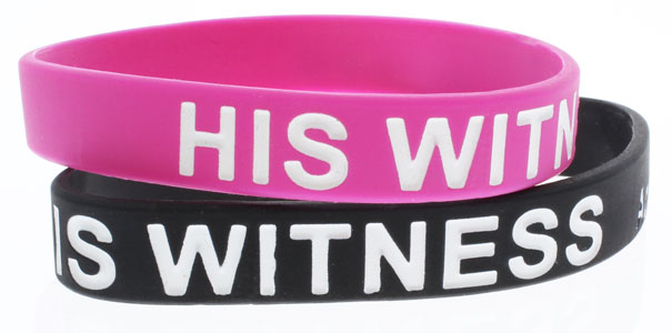 His Witness Silicone Bracelets