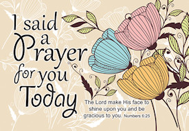 Christian Witness Cards & Prayer Request Cards